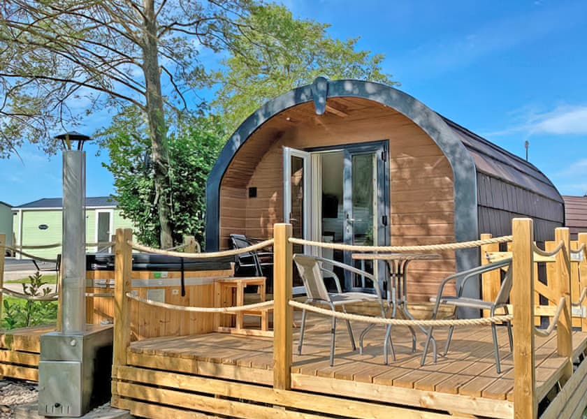 Rustic Pod VIP in Hale | Hoseasons