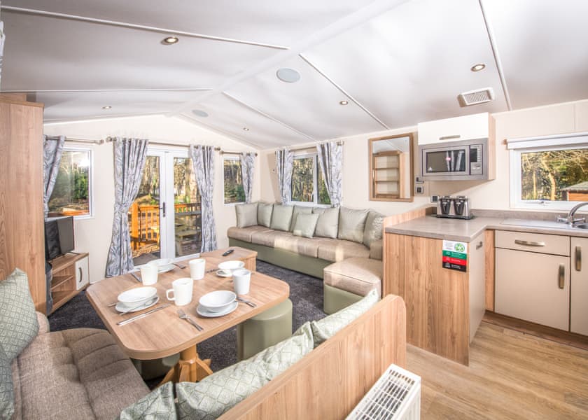 3 Bed Silver Caravan Lodge in Lelant, St Ives | Hoseasons